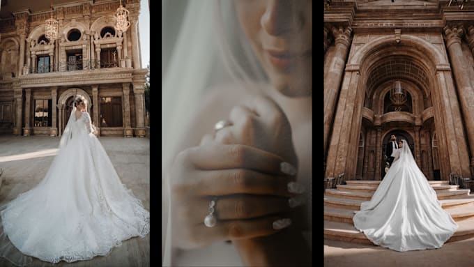 Edit cinematic wedding video, wedding highlights,wedding teaser ...