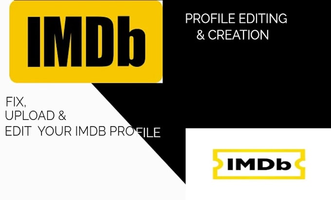Fix, credit, rate, upload your imdb profile by Triple_mo | Fiverr Fix, credit, rate, upload your imdb profile by Triple_mo | Fiverr