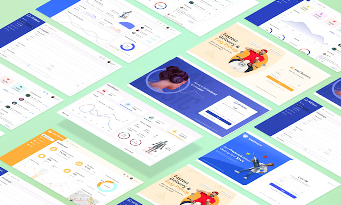 Create Website Ui Design Dashboard Ui Ux Design Ui Ux Design By Prince Fiverr