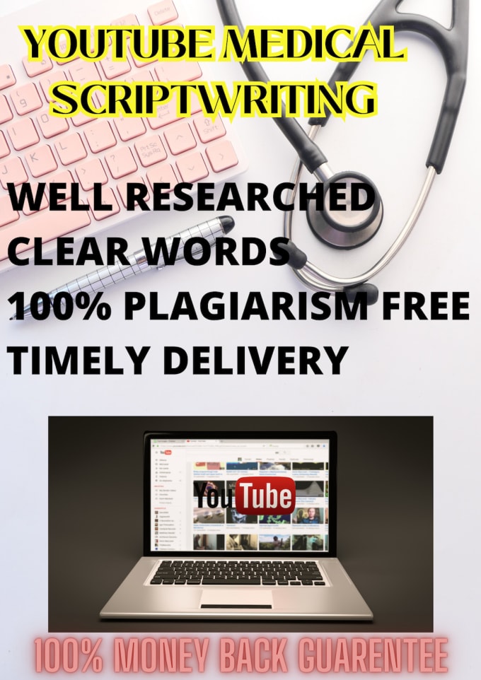 Deliver unique youtube medical script writing by Aujazeem642 | Fiverr