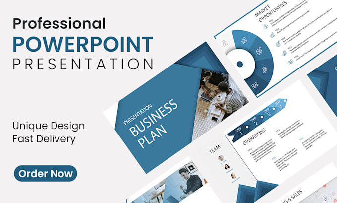 Create and redesign premium powerpoint presentations by Inammirza | Fiverr