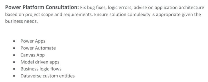 Provide power platform development, consultation, and advice by Q3_solutions | Fiverr