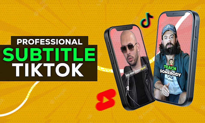 Edit your tiktok and shorts with caption or subtitle by Imeditoryt | Fiverr