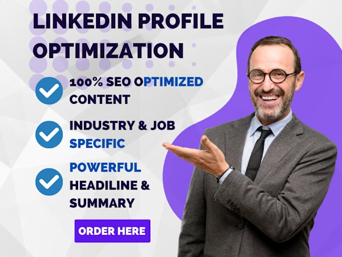 Professionally create and optimize your linkedin profile to convert clients by Talhamichael | Fiverr