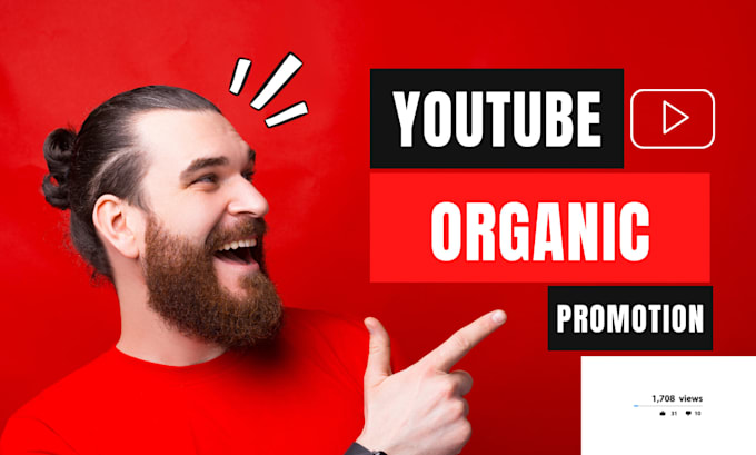 Do organic youtube channel promotion for monetization by Mediahub11 ...