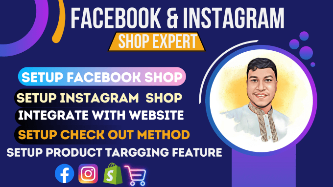 Set up facebook shop and instagram shop by Advance_kawsar | Fiverr