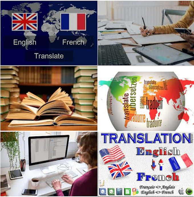 Translate your documents from english to french by Akison2 | Fiverr