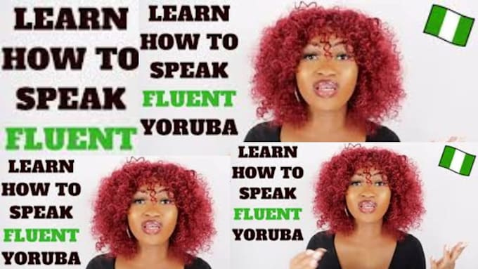 Teach you how to speak some yoruba language online by Victorposter | Fiverr
