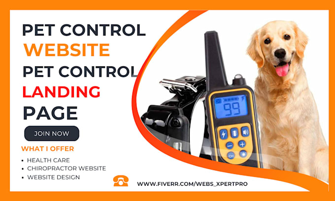 Build attractive cleaning company website or pest control company ...
