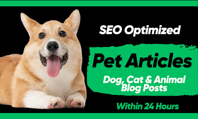 Pet articles, dog training, and animals health care blog posts within ...