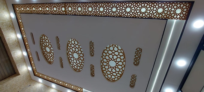 Create 2d and carve cnc wood interior designs by Decorumpk | Fiverr