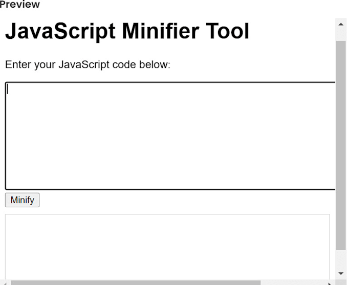 Minify Your Javascript Code With Ease By Kartik23564 Fiverr