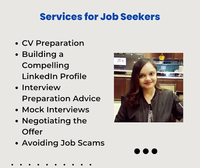 Help you build a compelling resume and prepare for interviews by Dhara ...