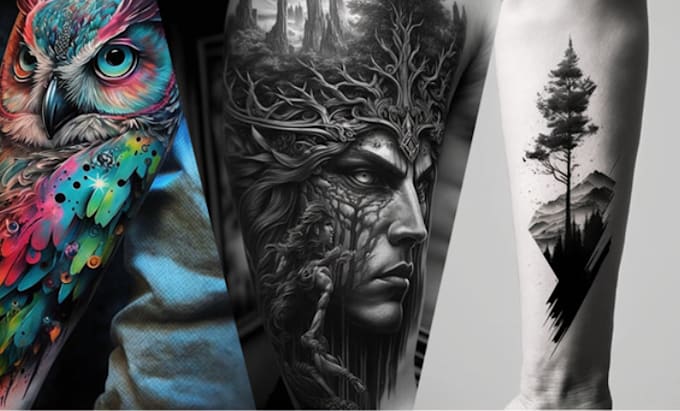 Design your custom tattoo design by Meedhumbandara2 | Fiverr