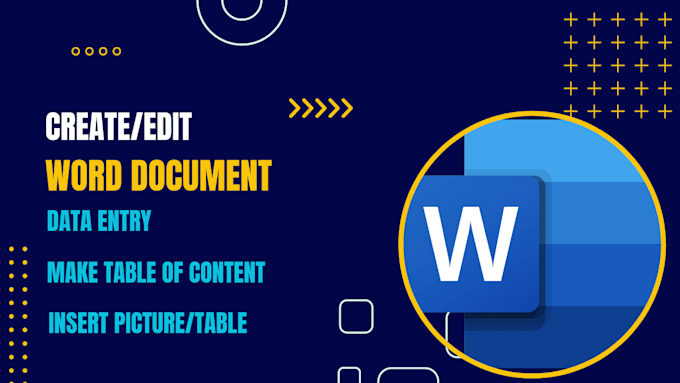 Edit, create word documents by Phnglinhb703 | Fiverr