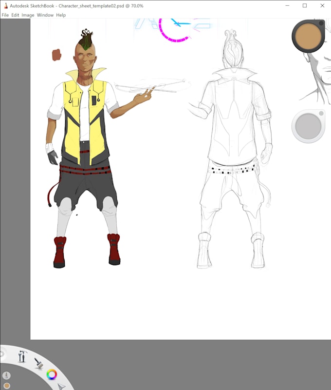 Design your character for your next project by Omarclifton | Fiverr