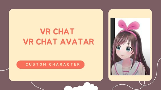 Do custom vrchat avatar, 3d model, vtuber, vr chat avatar, furry, anime ...