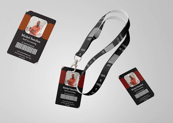 Design custom identity card, stationary within 2 hours by Designerzayed ...