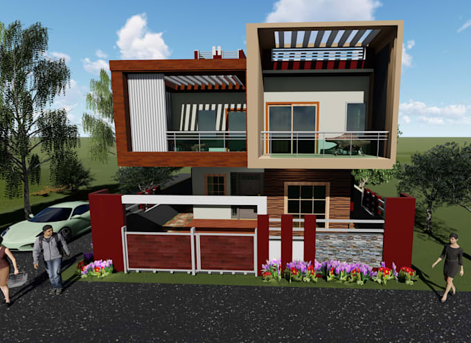 Create you a rendered 3d model of anything you need using sketchup by ...