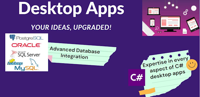 Create a custom desktop application by Rolexy_99 | Fiverr