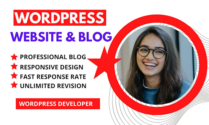 Design a wordpress blog website or professional blog by Hasib9591 | Fiverr