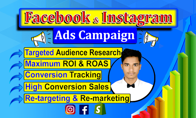 Setup and manage facebook ads, instagram ads campaign for sales , leads by Kaium_kawsar | Fiverr
