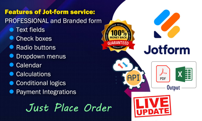 Design and create a responsive jotform by Vectoreye | Fiverr