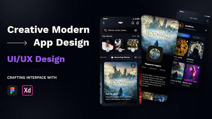 Design creative unique app for you by Abraham0025 | Fiverr