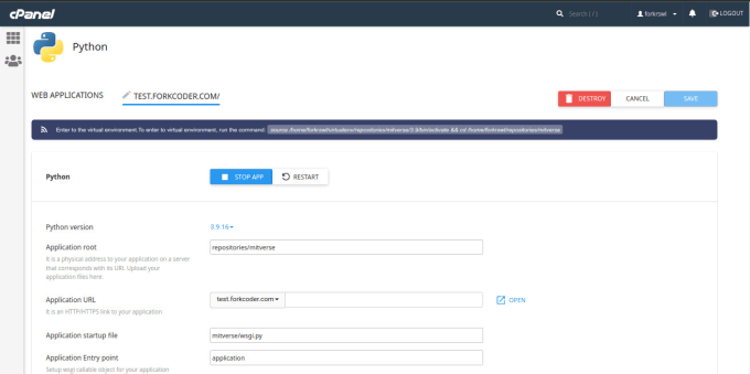 Deploy Django Or Laravel Web App Through Plesk Cpanel Aws Ec2 By Forkcoder Fiverr