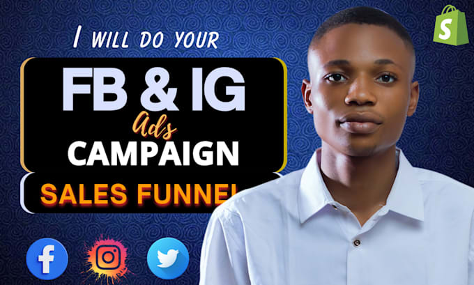 Setup facebook and instagram ads, fb ads campaign, ig ads campaign for ...