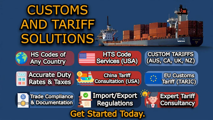 Provide hs code for all goods and commodities by Sauravkashya491 | Fiverr