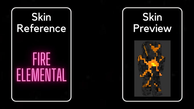 Design minecraft skin based off one or several reference images by ...