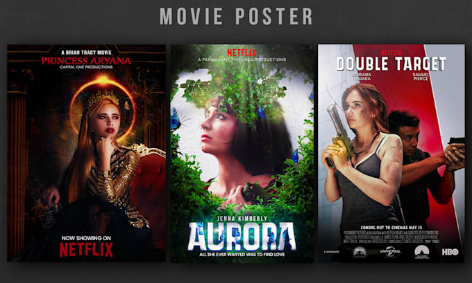 Do movie poster, cover art, album and music cover design by Golden ...