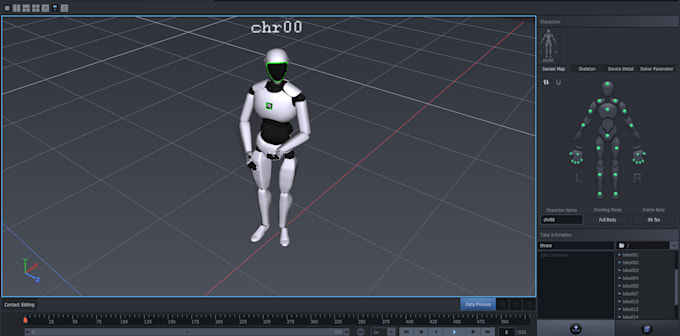 Create a motion capture file for your use in animations by ...