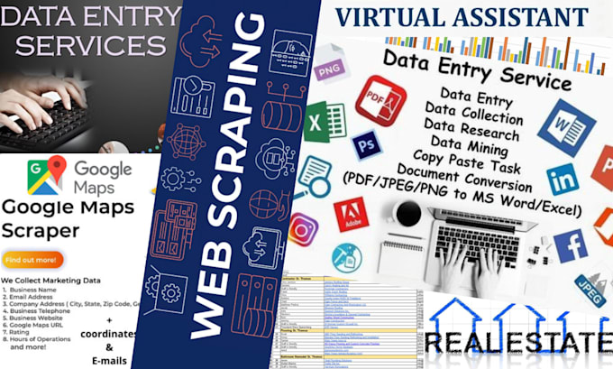 Accurate excel word data entry,mining,copy paste,web research,cold ...