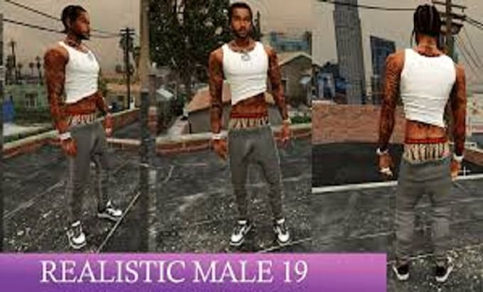 Make a costume fivem clothes, maps, fivem peds, chain, skin, eup, mod ...