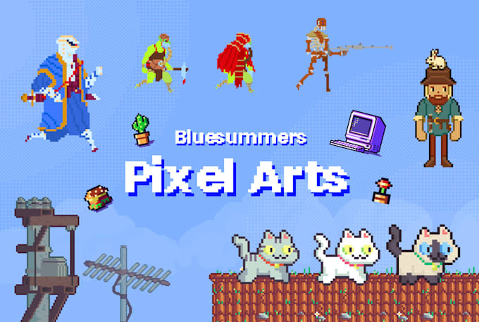 Create pixel art characters, animation sprites and assets by ...