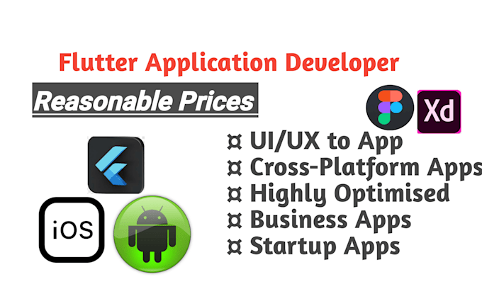 Develop android and ios mobile app using flutter by Mkamran247 | Fiverr