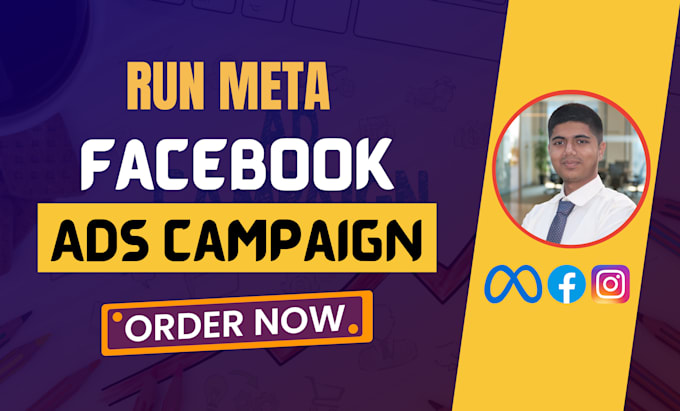 Setup meta facebook ads, instagram ad campaign by Proficient_man | Fiverr