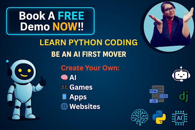 Help you become a python professional by Simran_techie | Fiverr