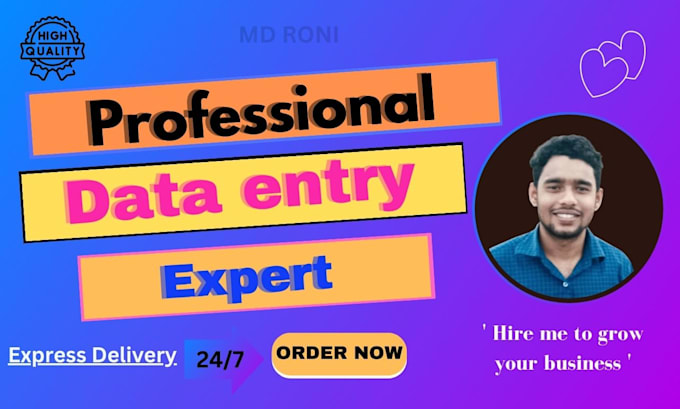 Efficient and accurate data entry, lead generation and web research services by Mahabub01091997 ...