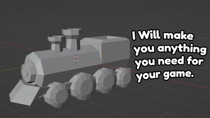 Make you 3d model low, mid poly by Davidbobek84 | Fiverr