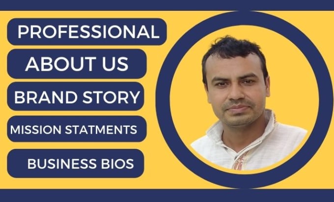 Write an about us page brand story and business bios by Seo_content_hub ... Write an about us page brand story and business bios by Seo_content_hub ...