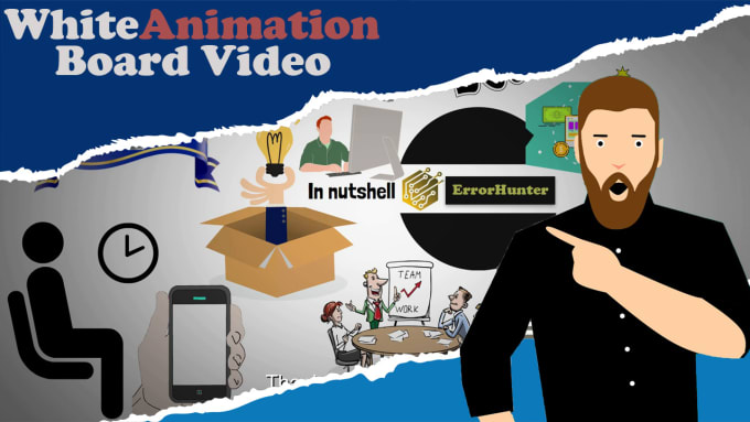 Advertise your company by white board explainer by Errorhunter | Fiverr