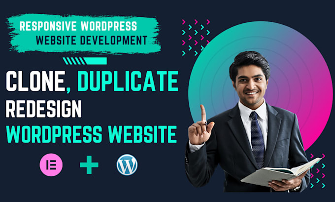 Clone copy redesign duplicate replicate wordpress website by Eric3300 | Fiverr