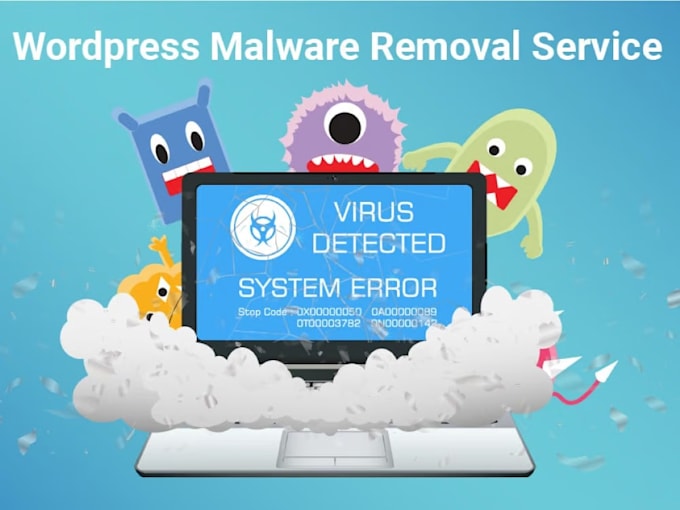 Recover update and secure wordpress, remove virus, fix hacked website ...
