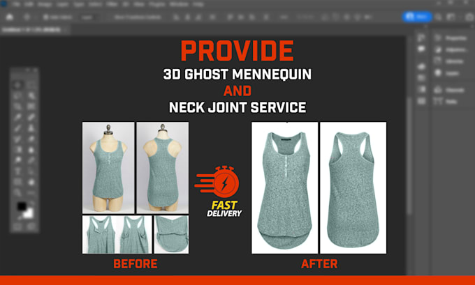 Professional neck joint and ghost mannequin services for your clothing products by Fahim96rumon ...