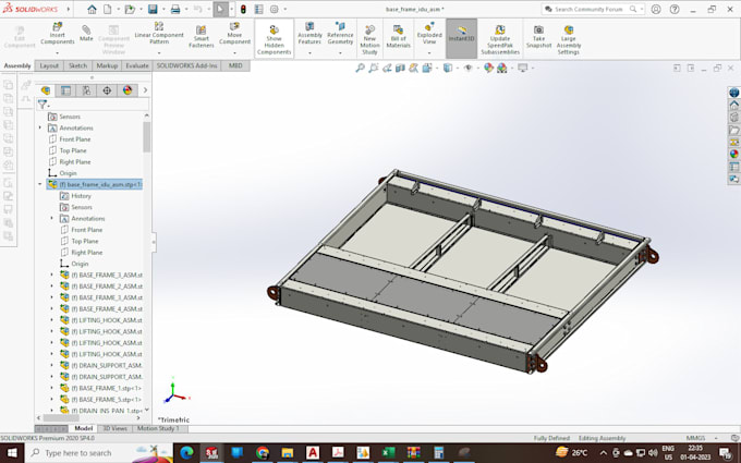 Do 3d modal and 2d drafting in solidworks, creo, autocad by Ketan_3d ...