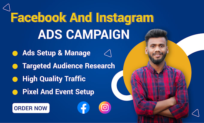 Run profitable fb ads campaign and instagram ads for leads and sales ...