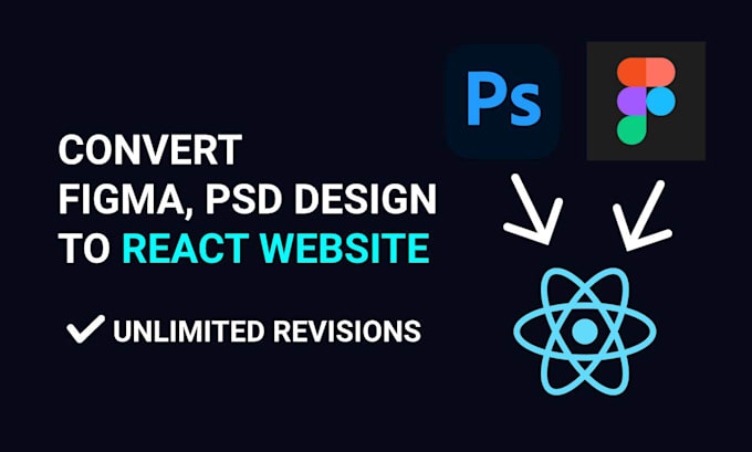 Convert figma to responsive react website, figma to react by ...